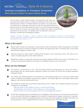 Data at a Glance: Treatment Completion vs. Premature Termination - What ...