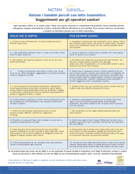 Families and Caregivers | The National Child Traumatic Stress Network