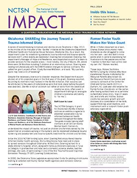 NCTSN Impact Newsletter: Fall 2014 | The National Child Traumatic ...